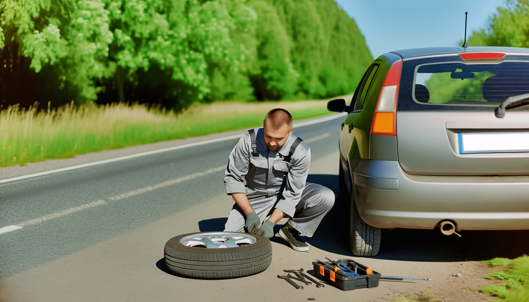 How To Change A Flat Tire - Step By Step Guide