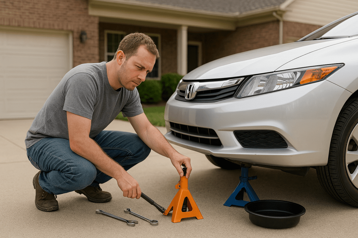 How To Do An Oil Change Step By Step Guide