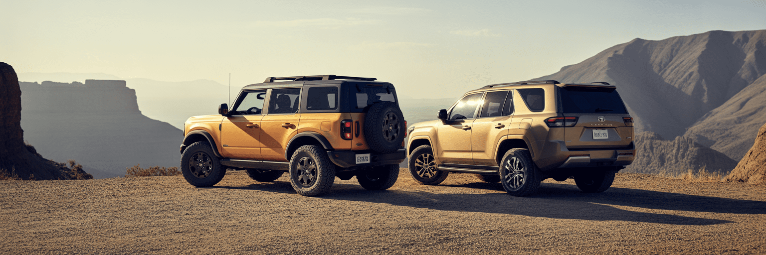 Ford Bronco Vs Toyota Land Cruiser: Which Adventure SUV Deserves Your ...