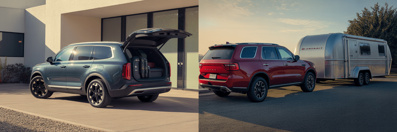 Dodge Durango Vs Kia Telluride: Which SUV Balances Muscle And Family ...